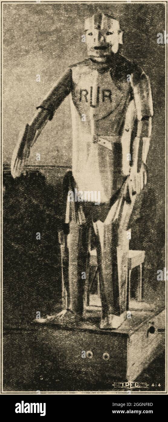 Eric the Robot. Museum: PRIVATE COLLECTION. Author: ANONYMOUS Stock ...