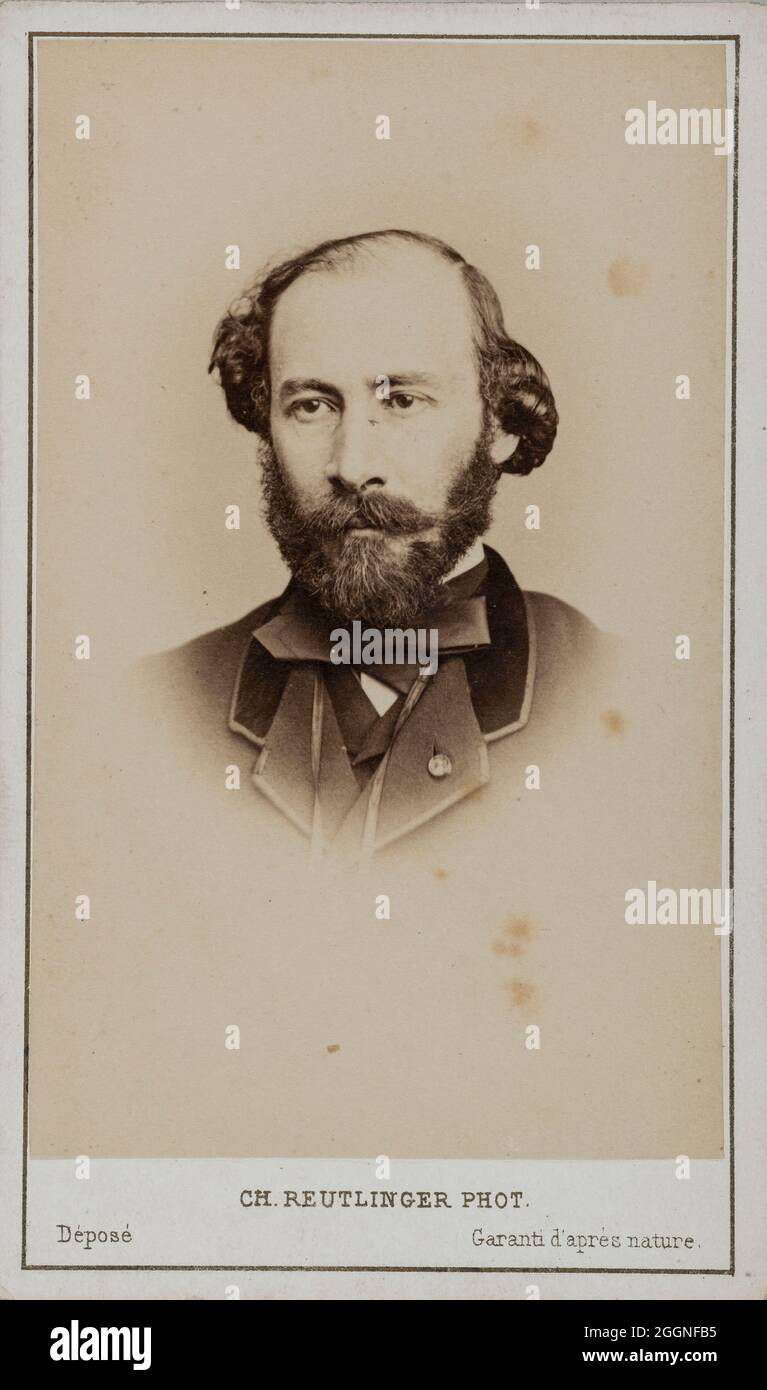 Portrait of Octave Feuillet (1821-1890). Museum: PRIVATE COLLECTION ...