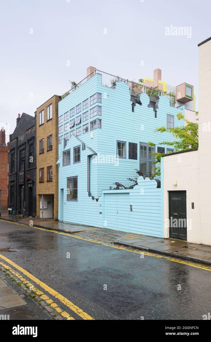 London, England, UK - Blue House by FAT Stock Photo - Alamy
