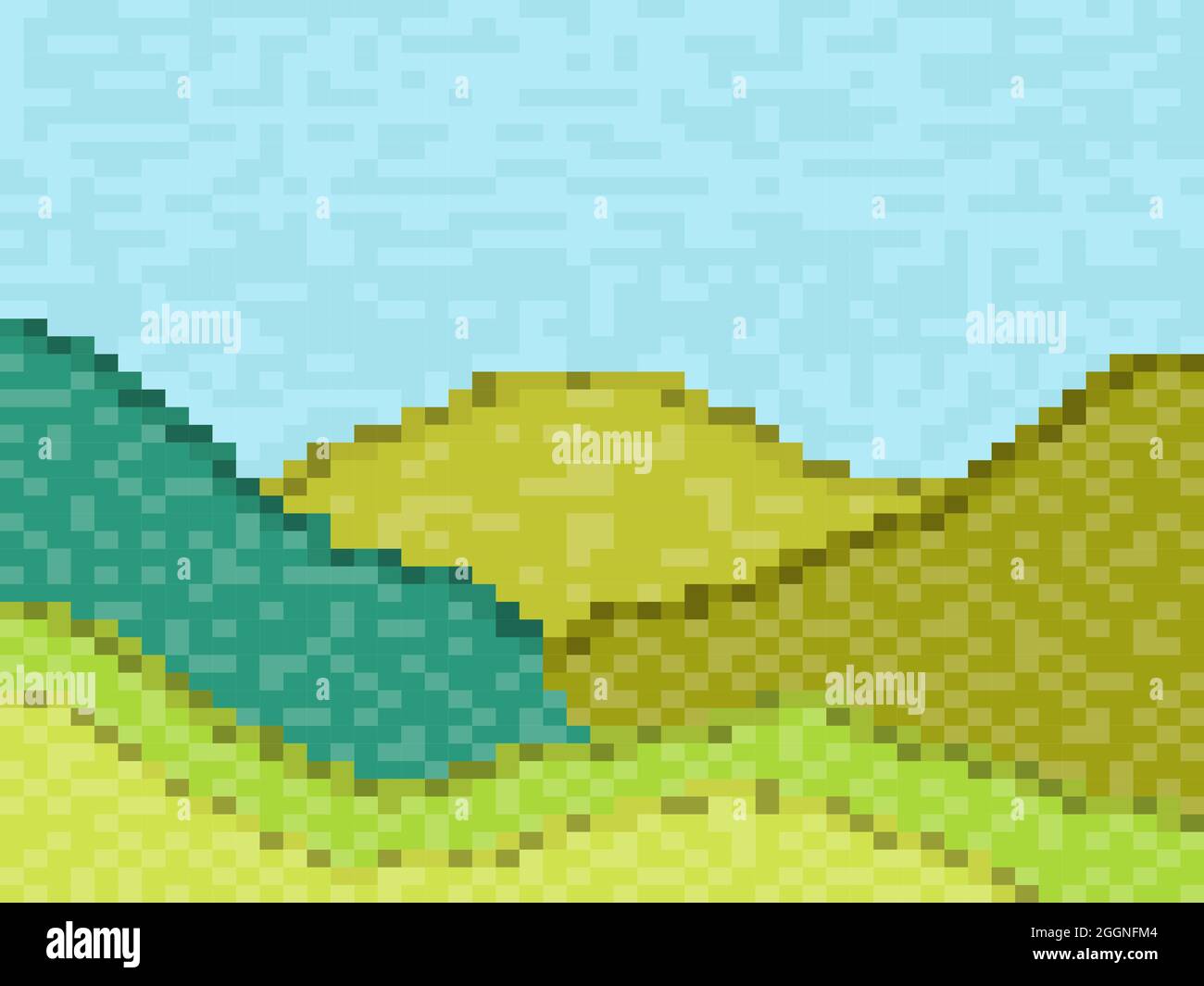 Horizontal landscape i Stock Vector Images - Alamy