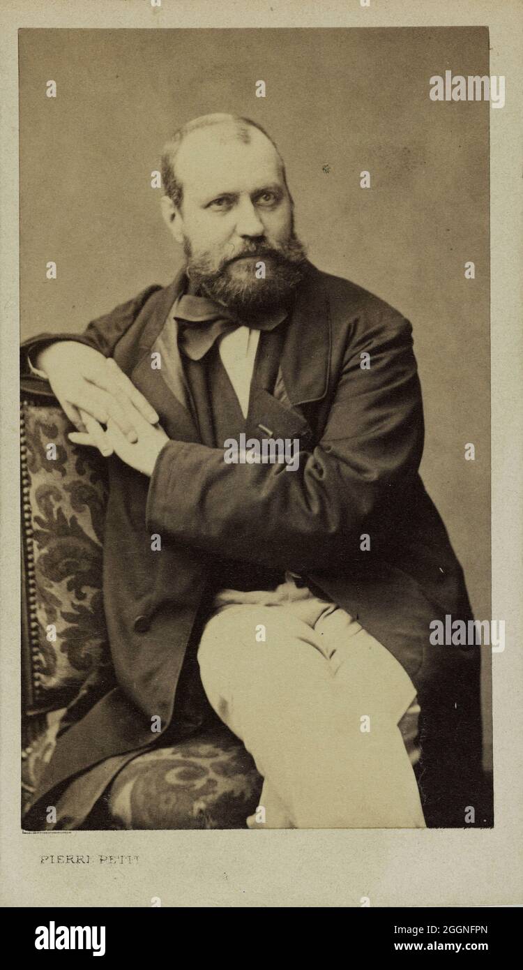 Portrait of the composer Charles Gounod (1818-1893). Museum: PRIVATE ...