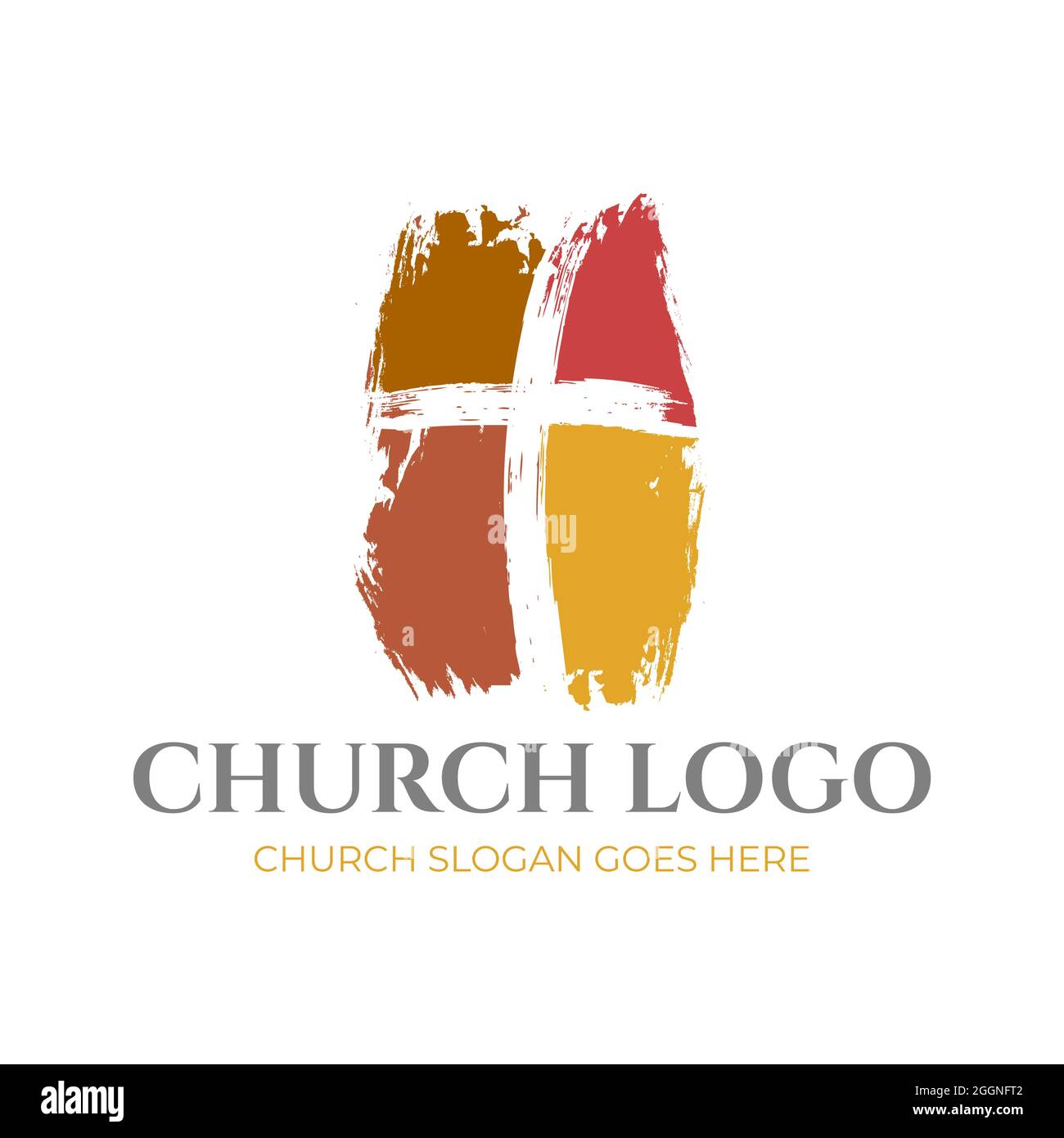 Watercolor church Stock Vector Images - Alamy