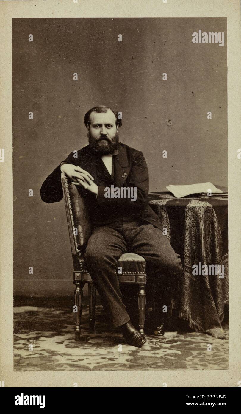Portrait of the composer Charles Gounod (1818-1893). Museum: PRIVATE ...