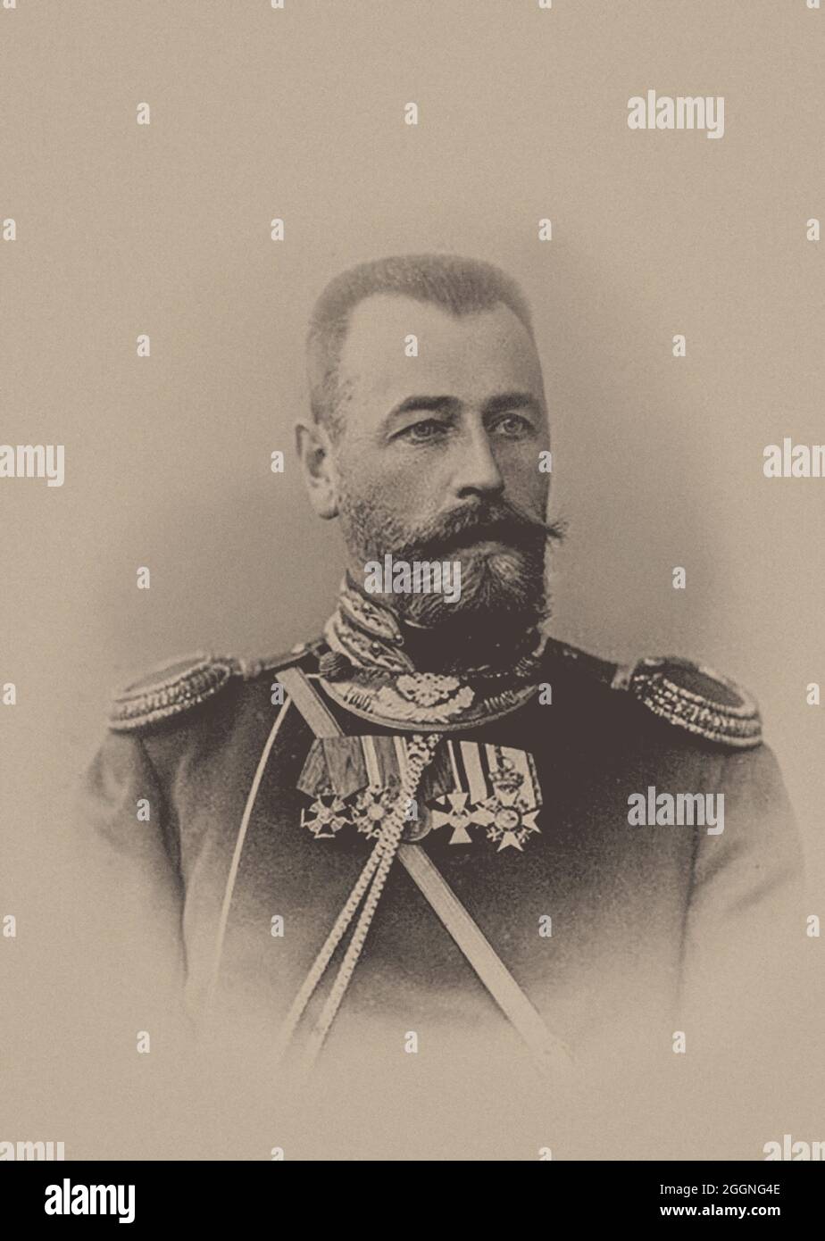 General Alexander Nikolaevich Poretsky (1855-1917). Museum: PRIVATE ...