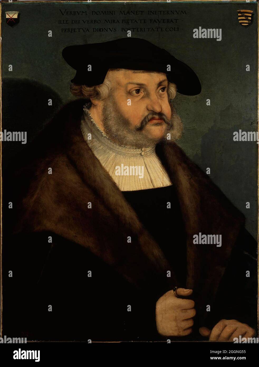 Portrait of Frederick III, Elector of Saxony (1463-1525). Museum: MUSEO ...