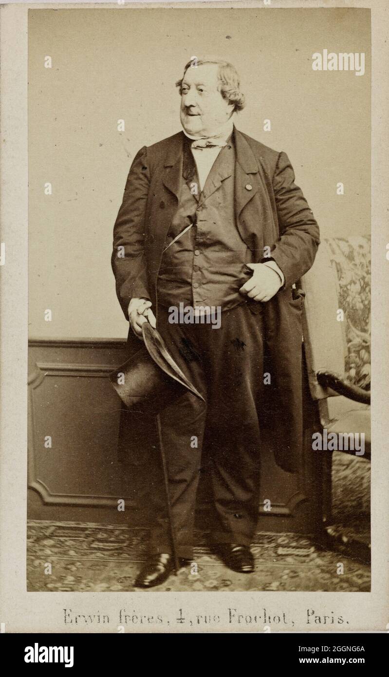 Gioacchino antonio rossini portrait hi-res stock photography and images ...