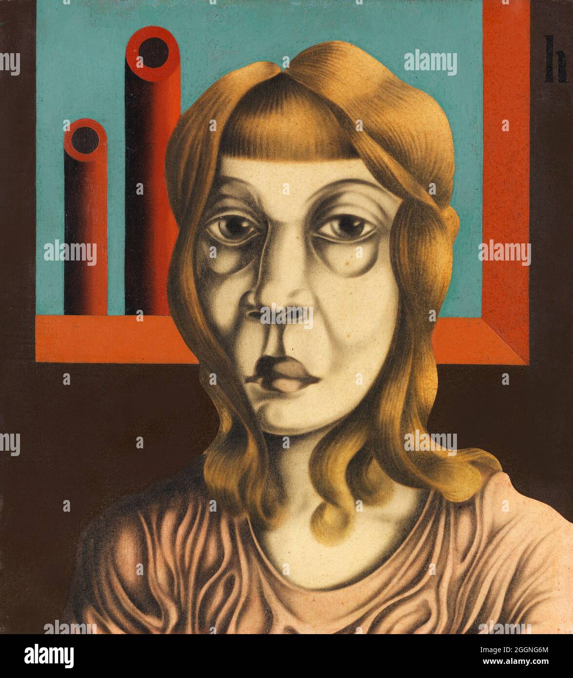 Factory worker. Museum: PRIVATE COLLECTION. Author: HEINRICH HOERLE ...