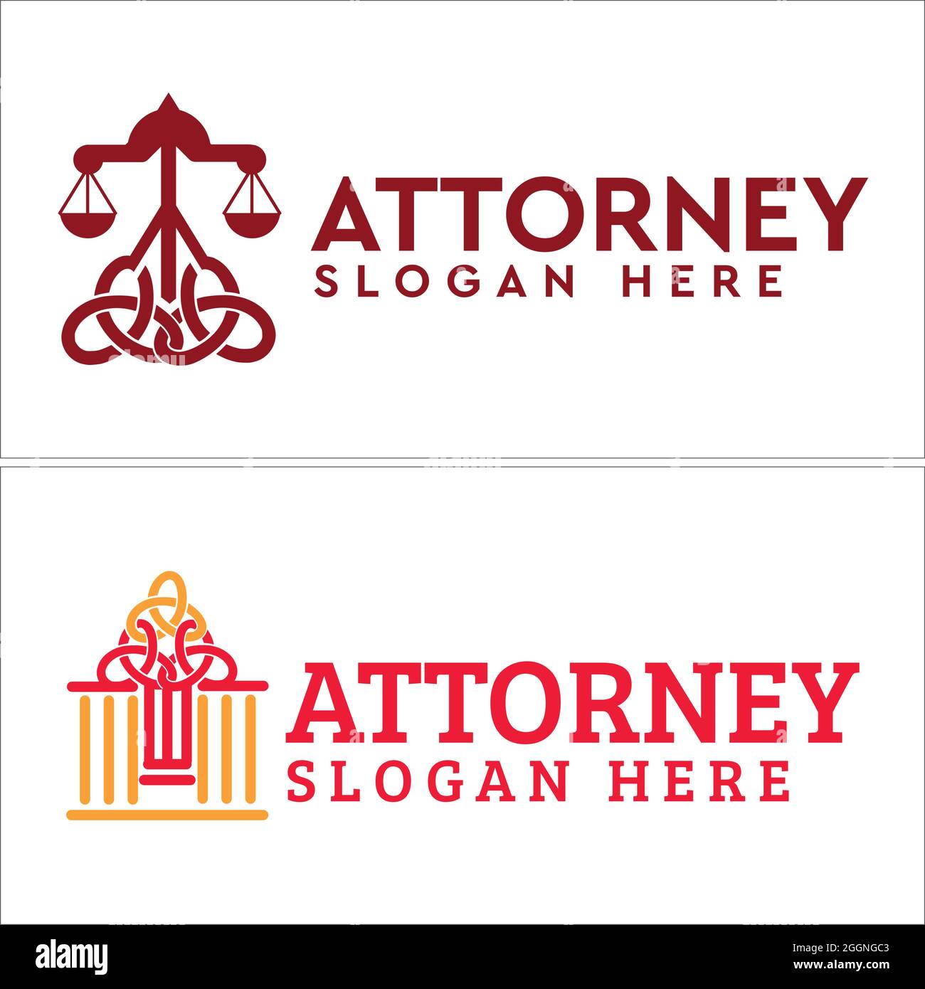 Attorney justice court firm law logo design Stock Vector Image & Art ...