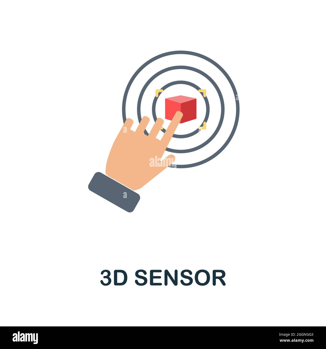 Machine vision sensor Stock Vector Images - Alamy
