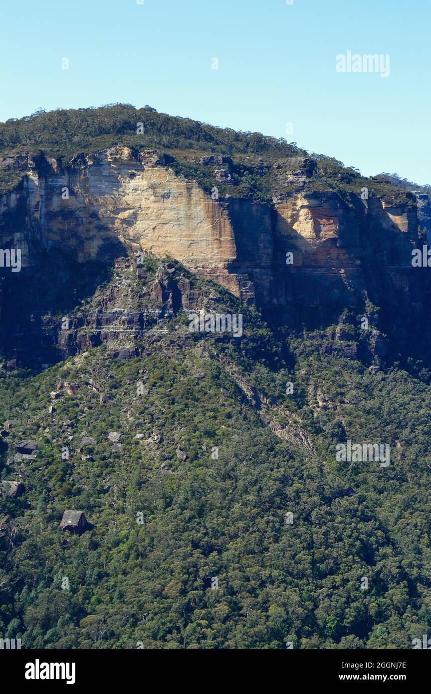 Golden Stairway Walking Track Stock Photo - Alamy