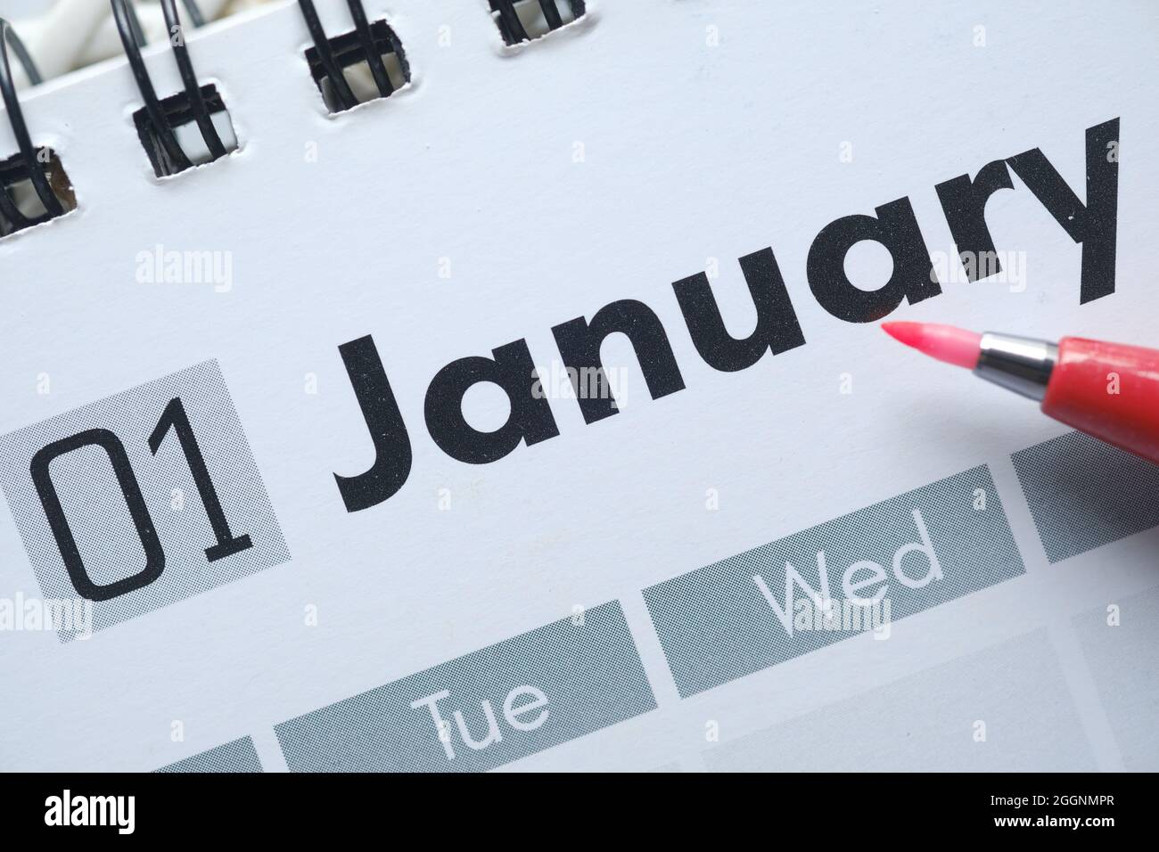 January month hi-res stock photography and images - Alamy