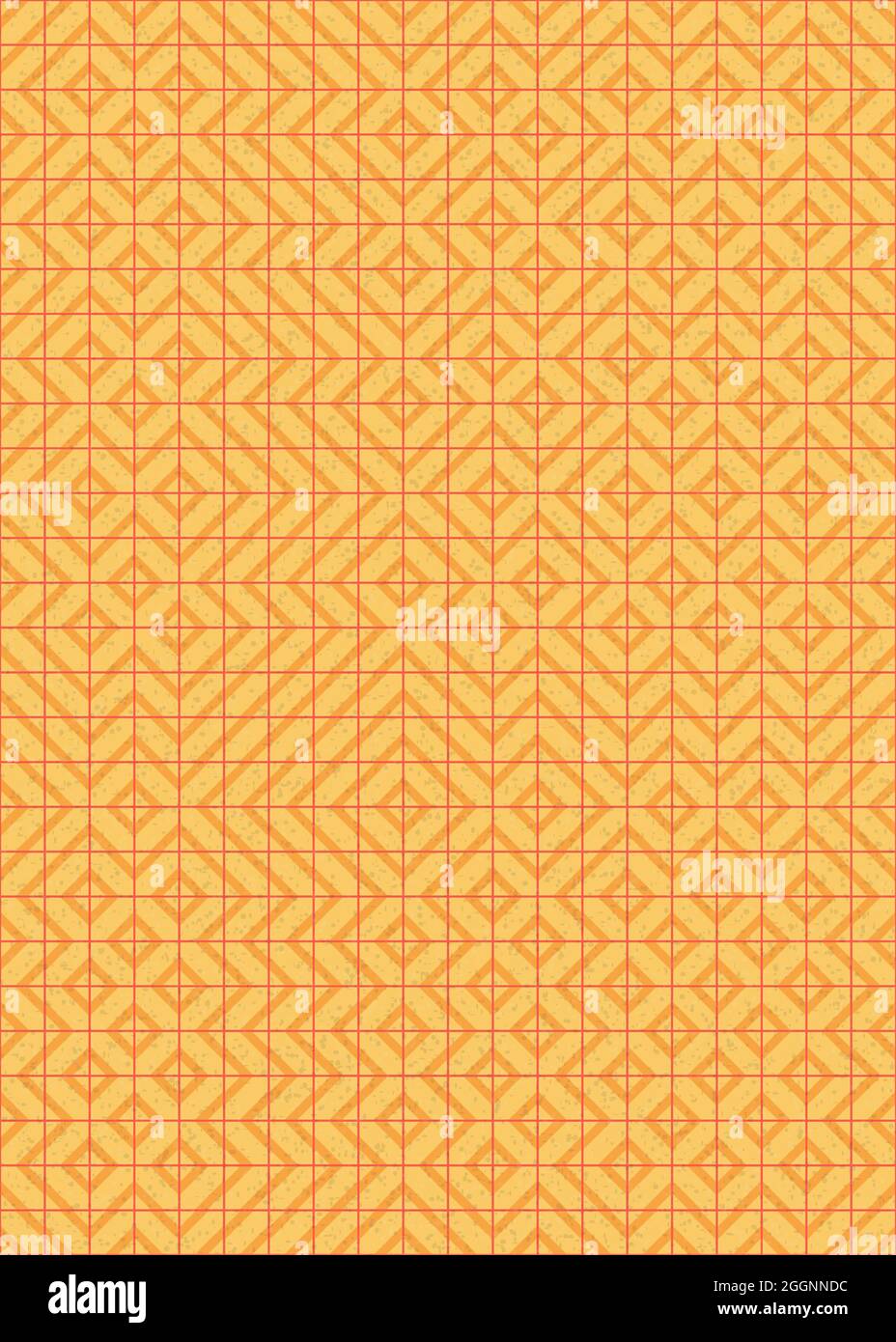 Abstract Geometrical generative computational art illustration Stock ...