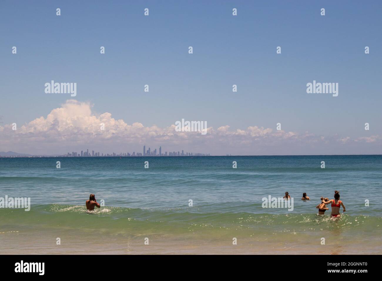 People bathing in the Pacific Ocean, Australia Stock Photo - Alamy