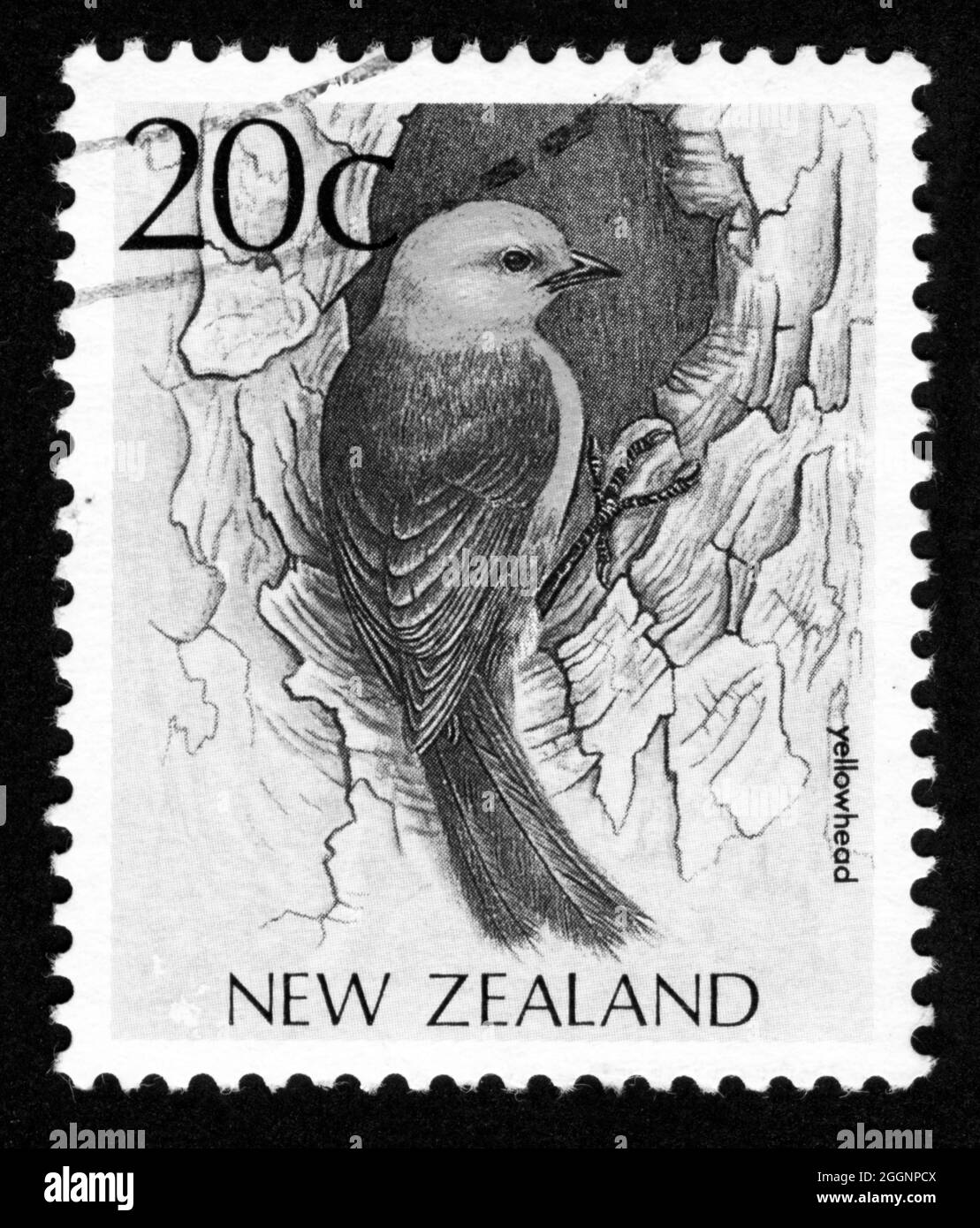 New Zealand Postage Stamp Black and White Stock Photos & Images - Alamy