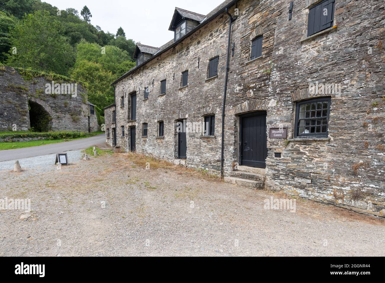 Cotehele quay.Cornwall.United Kingdom.July 23rd 2021.The Discovery ...