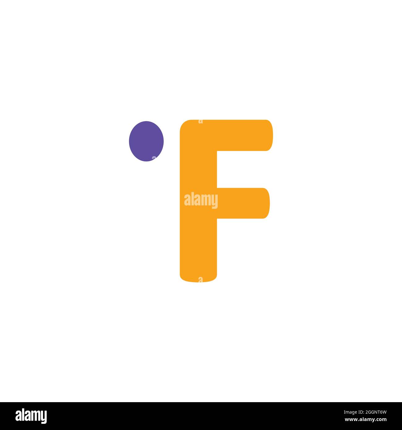 Fahrenheit Symbol Silver Shiny Fahrenheit Symbol High Res Stock Photo