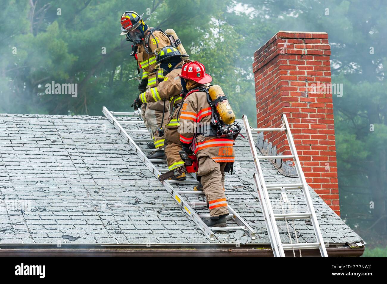 Fire ladders training hi-res stock photography and images - Alamy