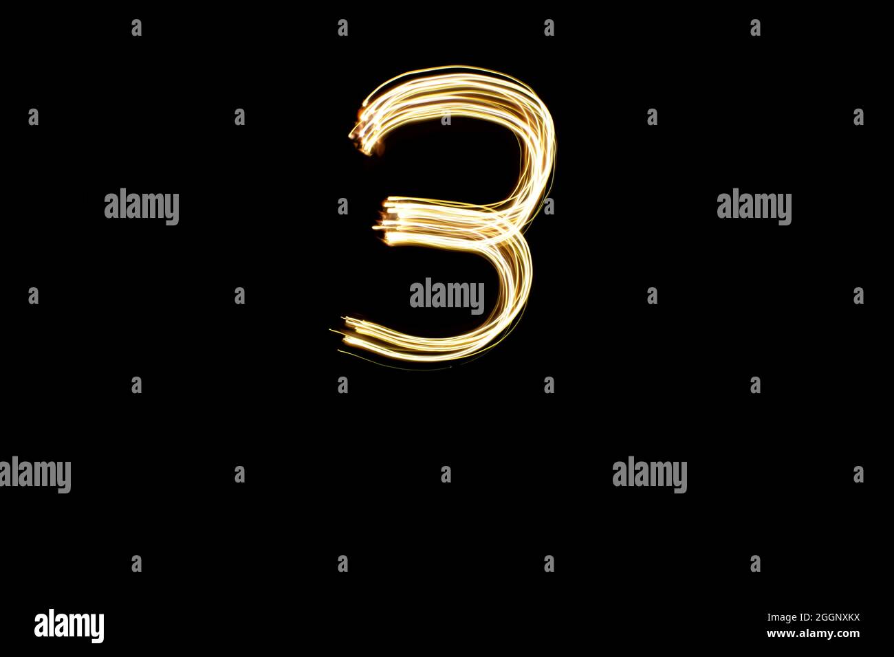 Number 3 light hi-res stock photography and images - Alamy