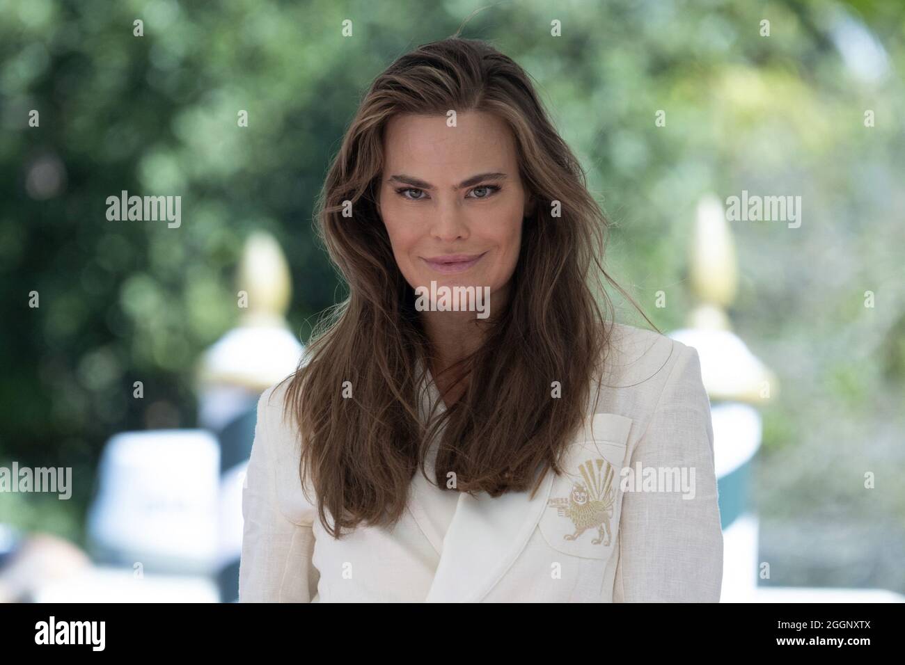 Venice, Italy on September 02, 2021. Vanessa Wurm arriving at the ...