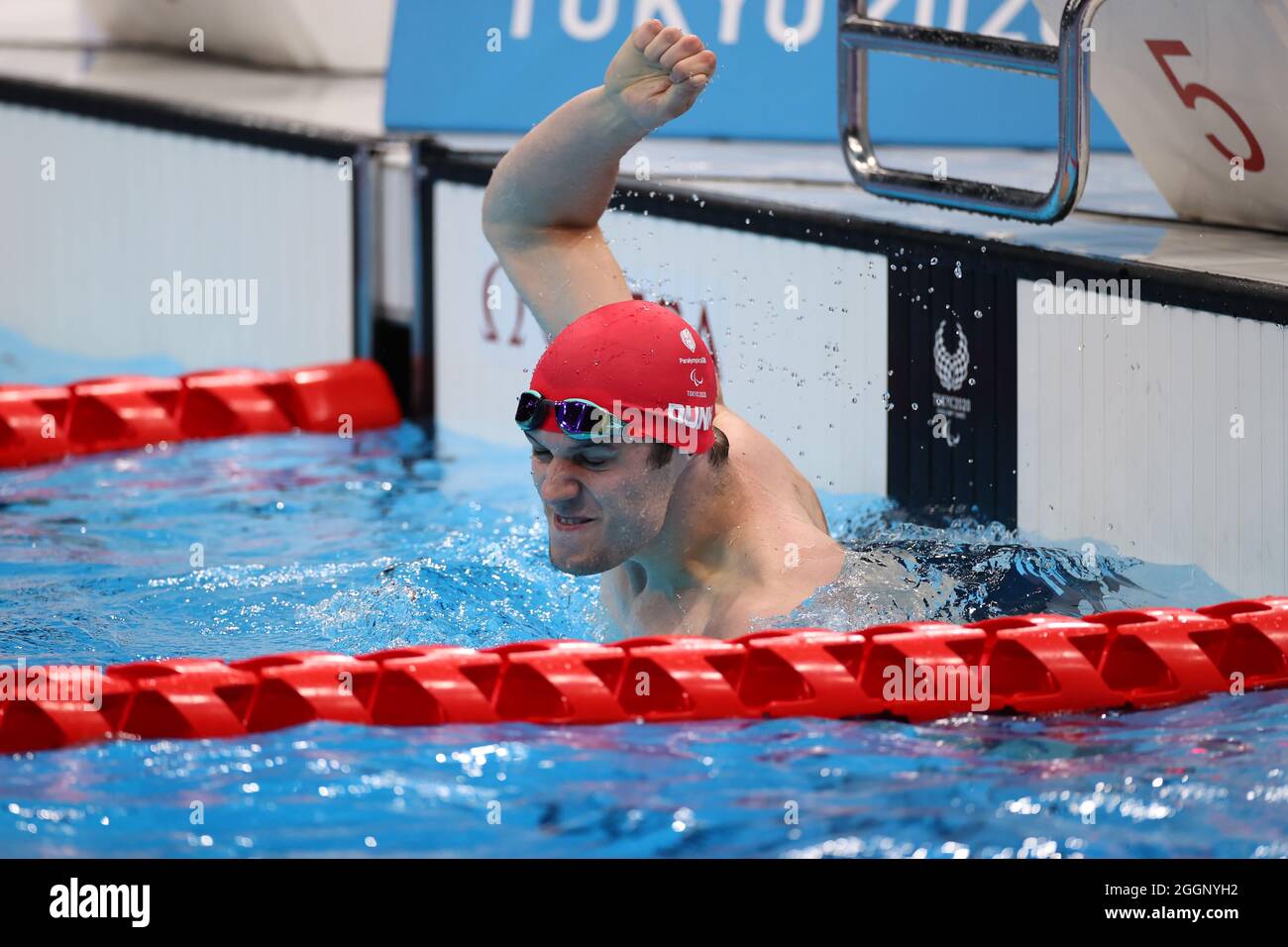 Tokyo, Japan. 27th Aug, 2021. Reece Dunn (GBR) Swimming : Men's 200m ...