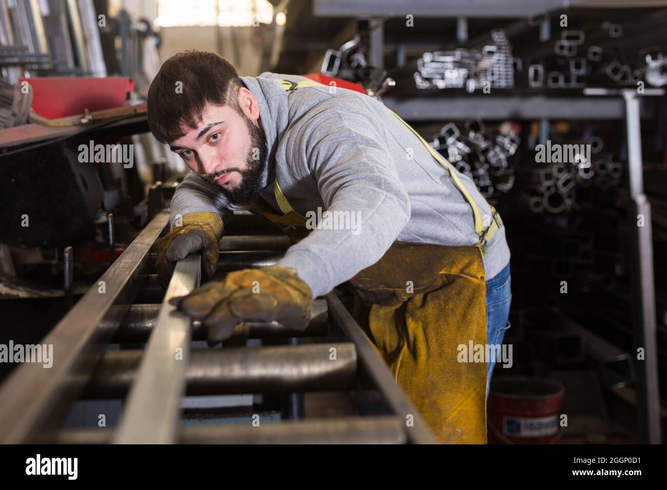 In industrial factory blacksmith working hi-res stock photography and ...