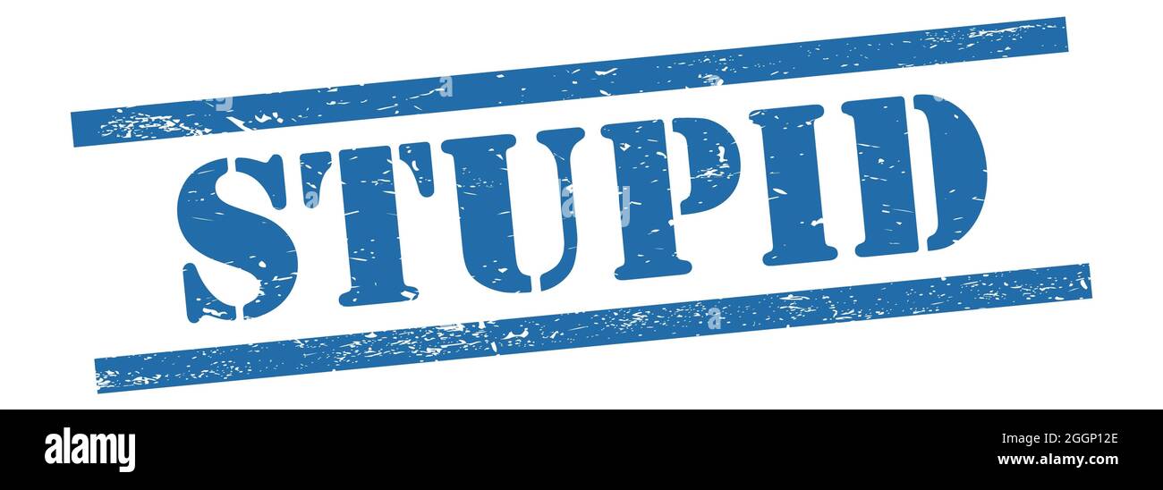 Stupid stamp hi-res stock photography and images - Alamy