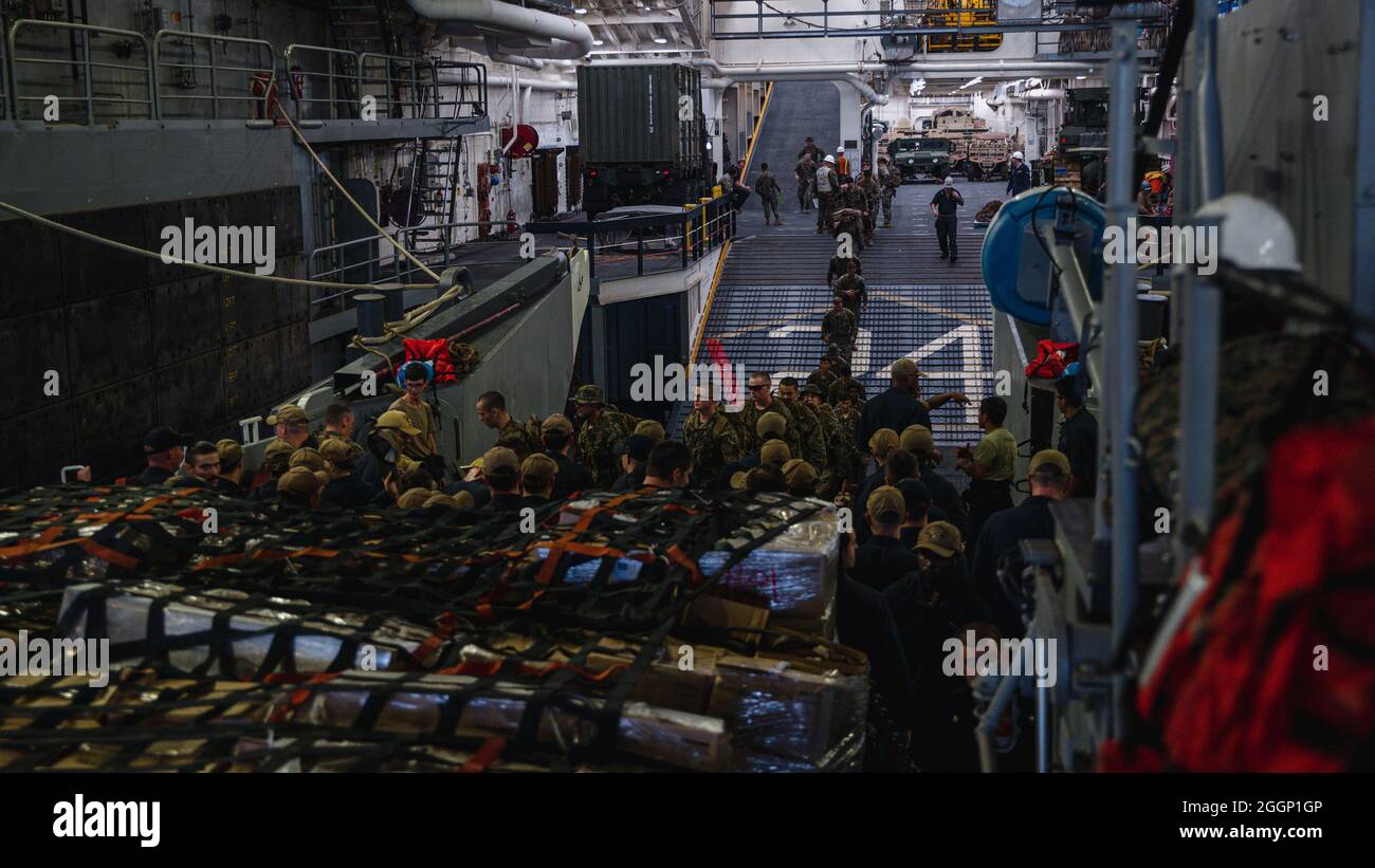 U.S. Marines and Sailors with Joint Task Force-Haiti (JTF-Haiti) travel ...