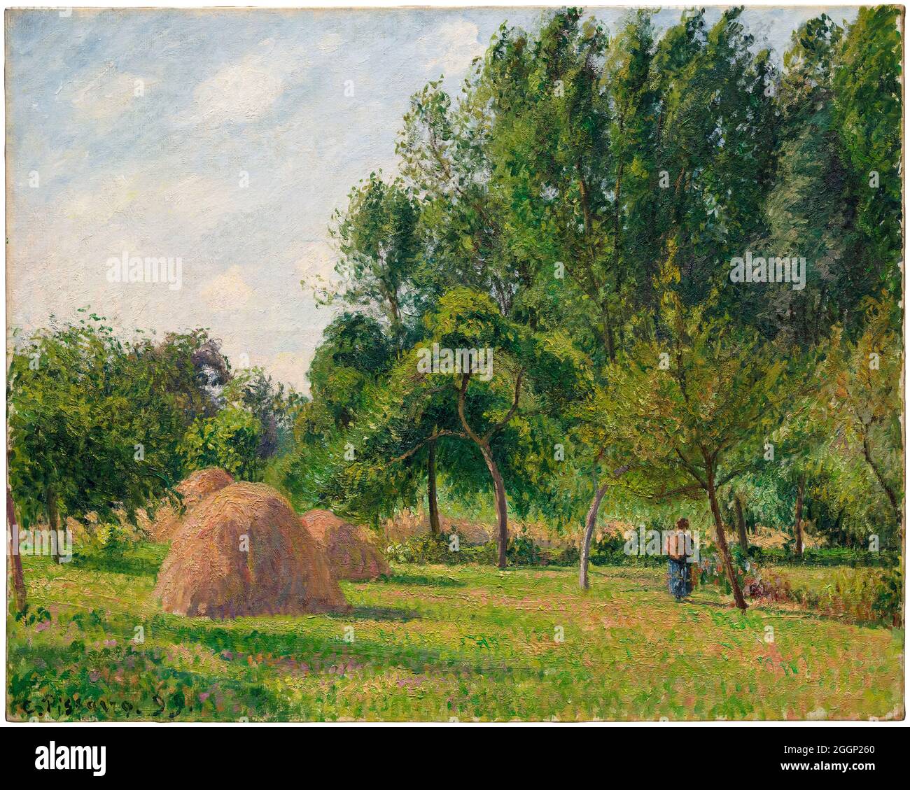 Camille pissarro haystacks Cut Out Stock Images & Pictures - Alamy