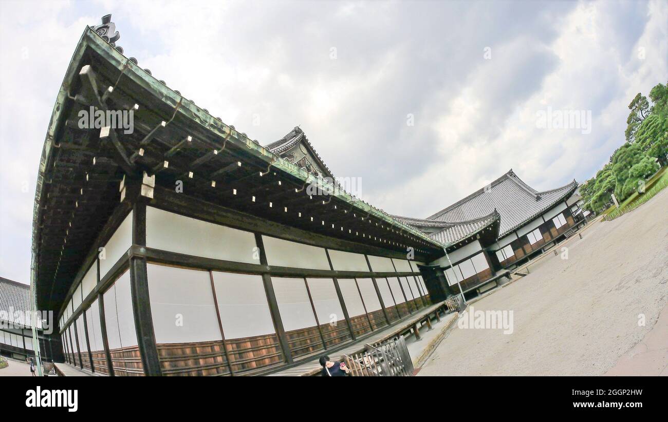 View of Japan ancient historical temple and pavilion Stock Photo - Alamy