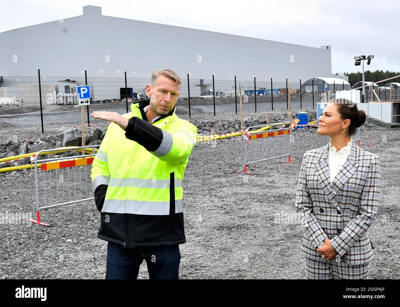 Peter Carlsson, CEO of the lithium battery manufacturer Northvolt who ...