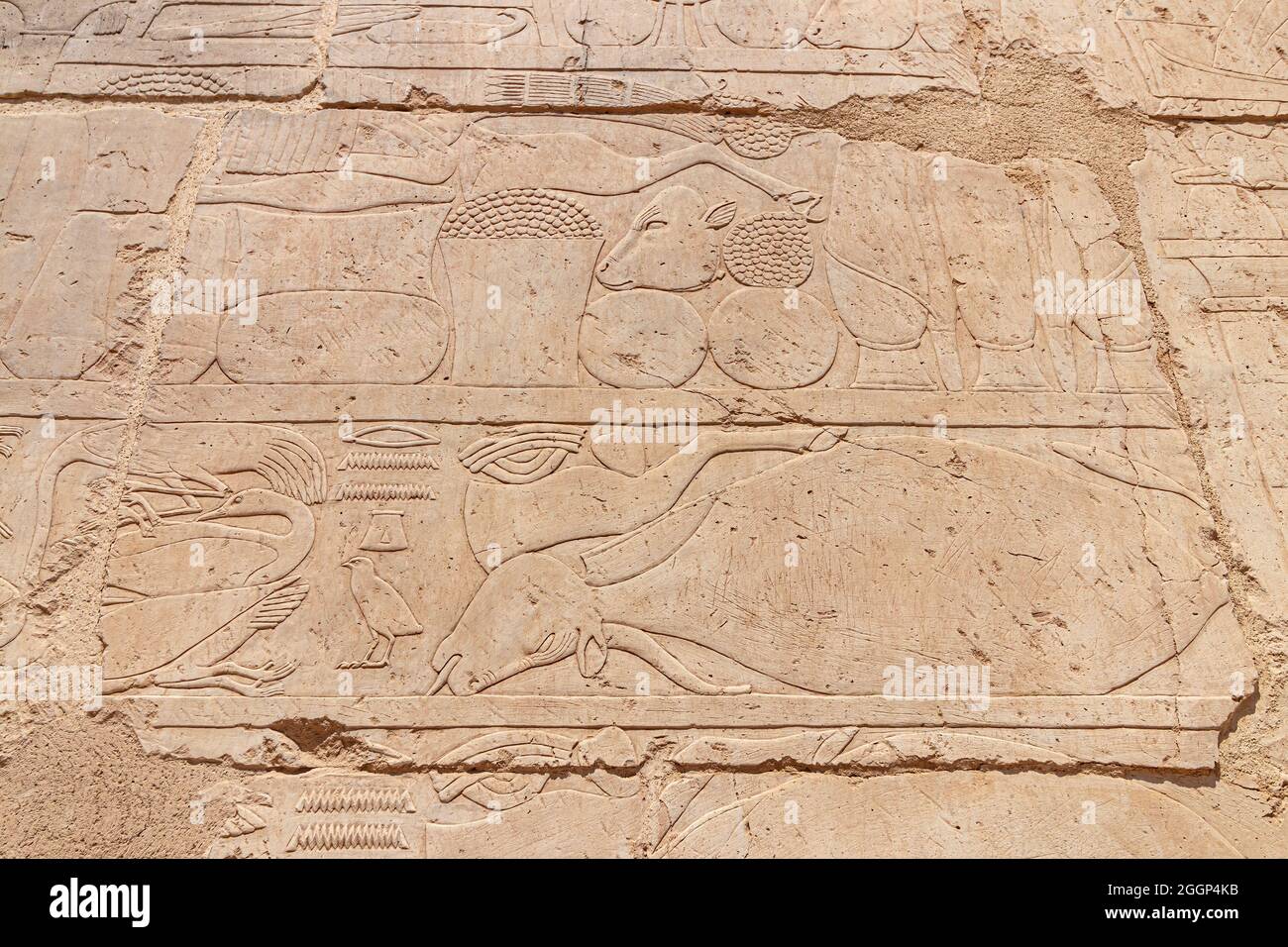 Egyptian hieroglyphics sun hi-res stock photography and images - Alamy