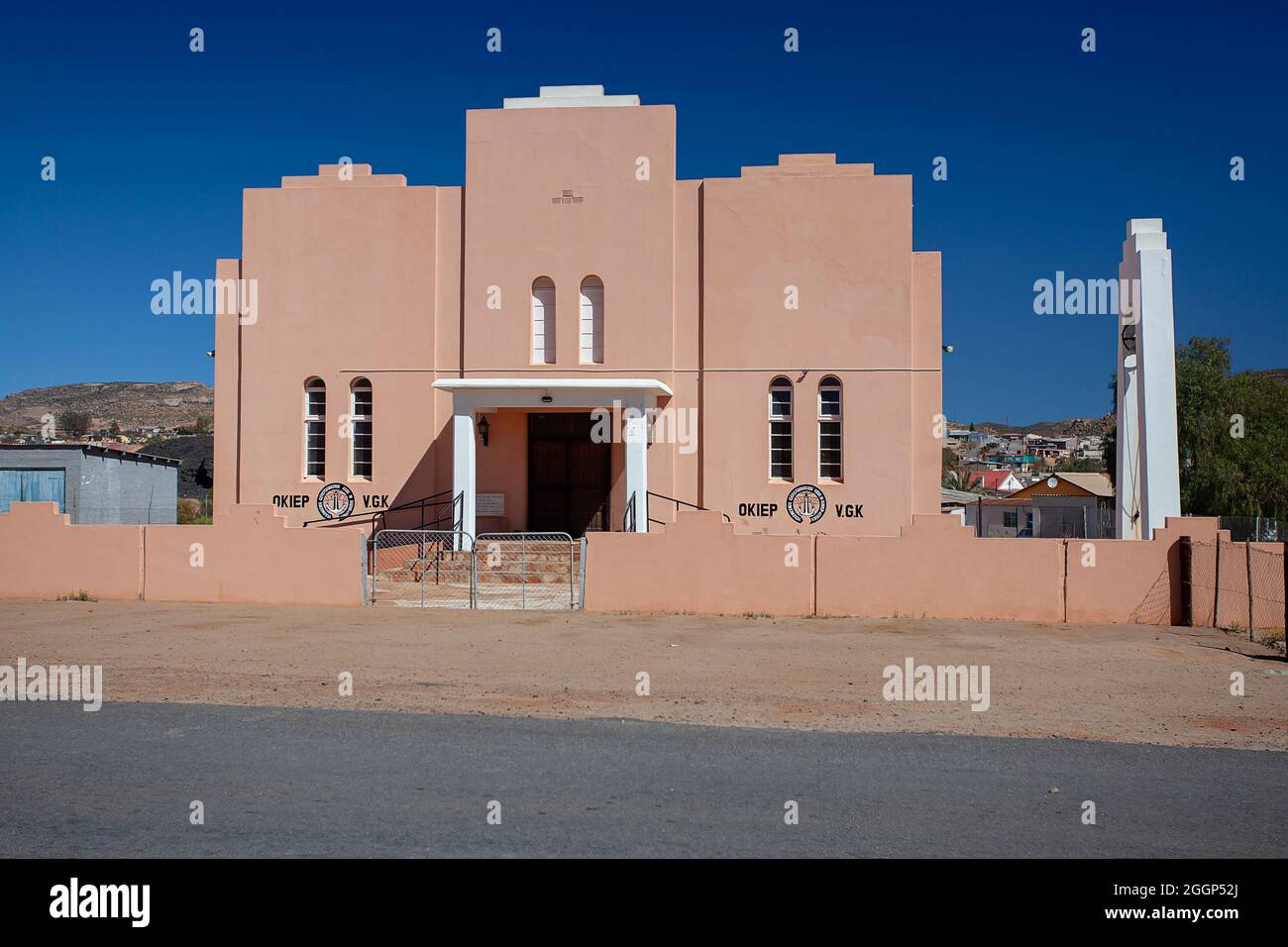 Okiep VGK church, Okiep, Namaqualand, Northern Cape, South Africa Stock ...