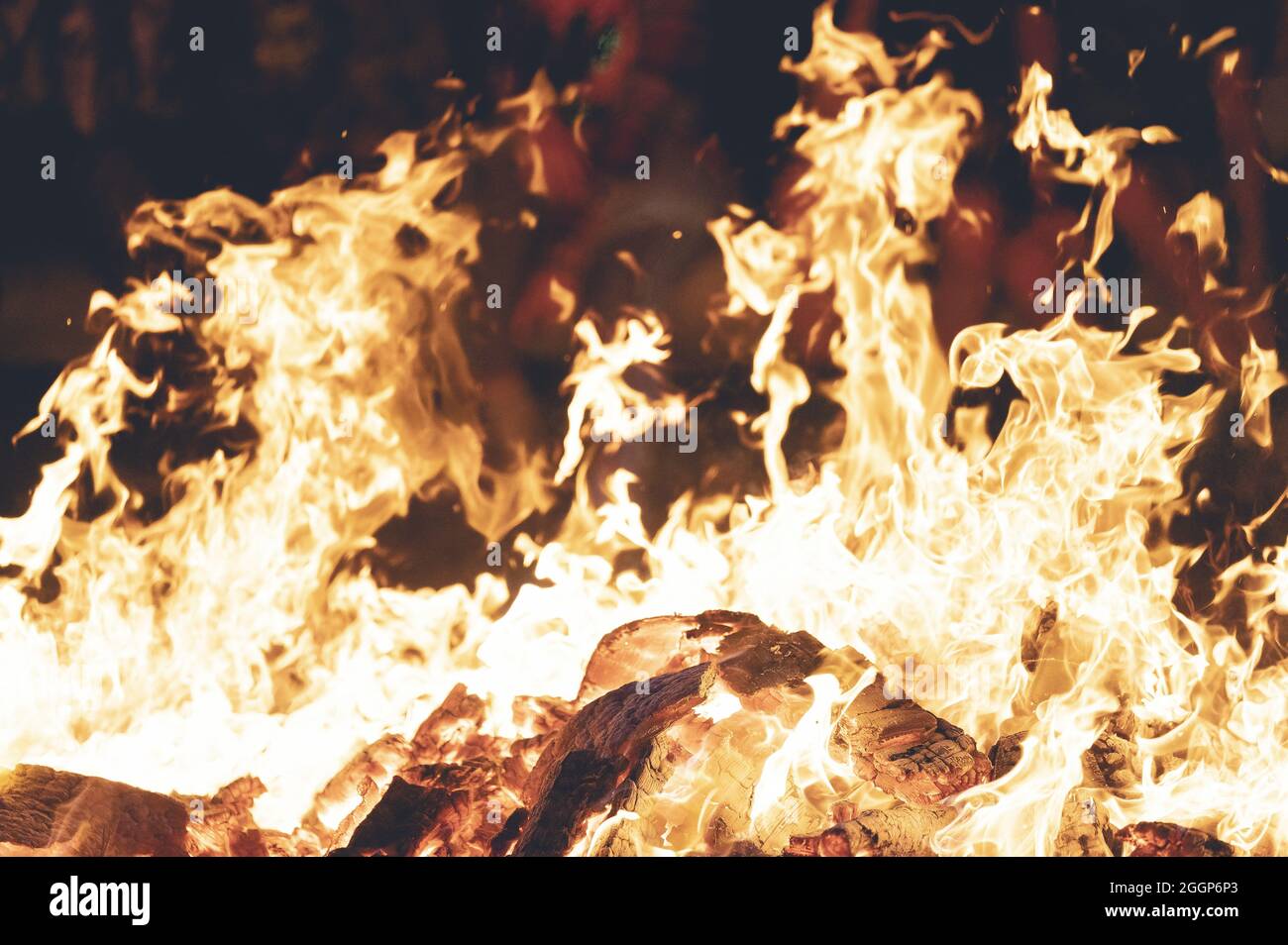 Closeup hot of flames for wallpaper and background Stock Photo - Alamy