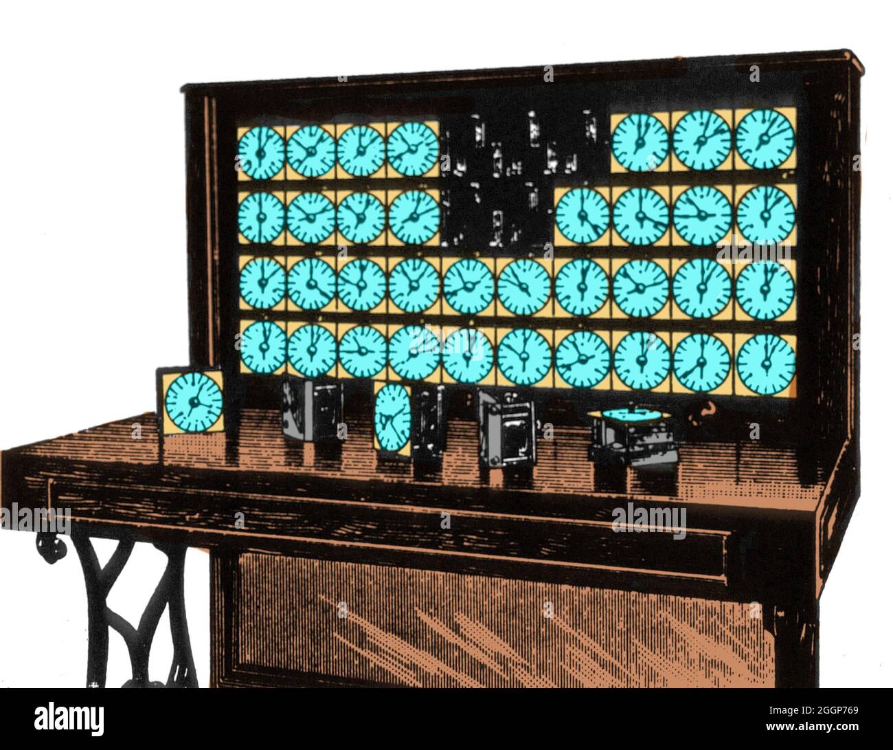 Herman hollerith machine hi-res stock photography and images - Alamy
