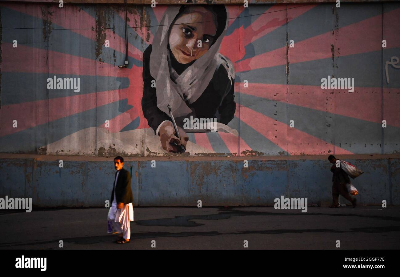 Daily life after Taliban's takeover in Kabul, Afghanistan on August 31 ...