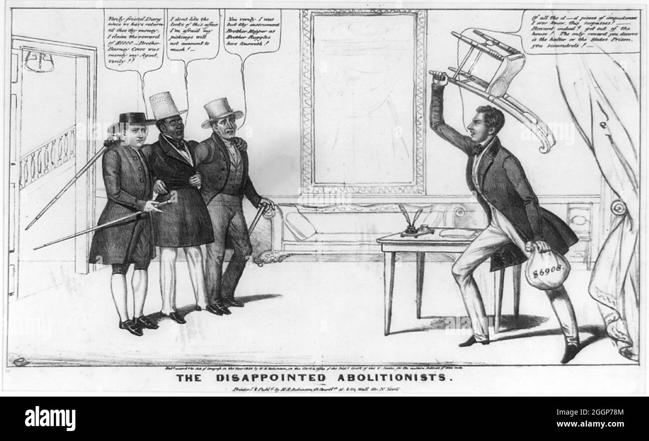 Abolitionists america 1830s hi-res stock photography and images - Alamy