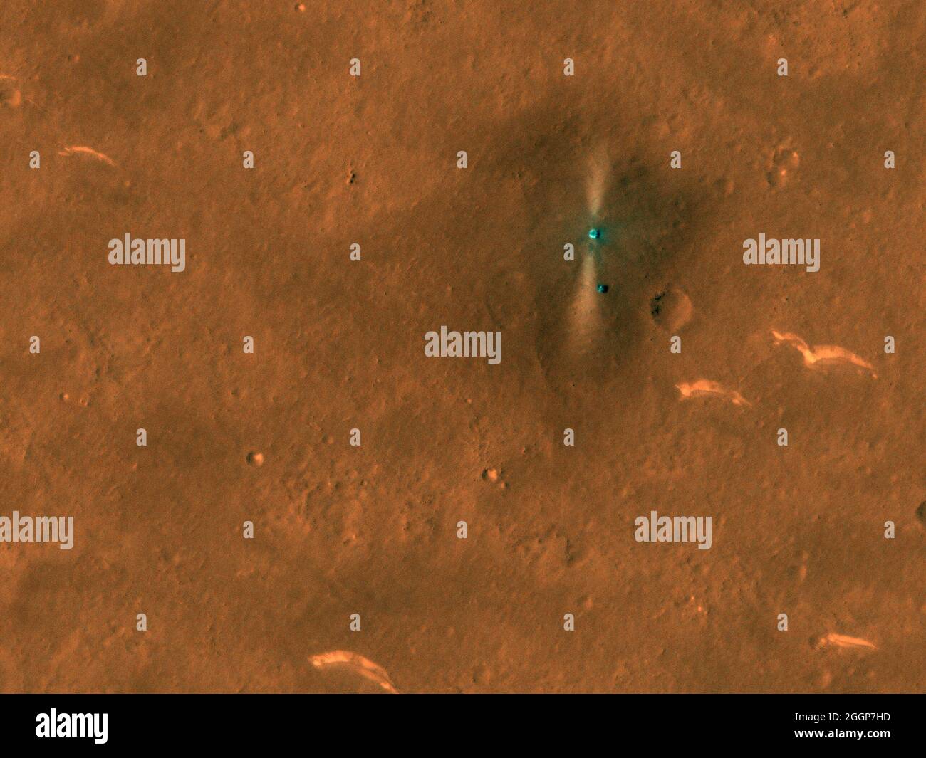 The Chinese Tianwen-1 mission landed in southern Utopia Planitia on ...