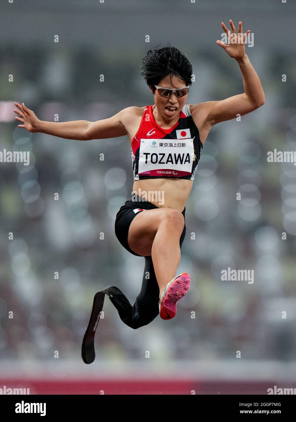 TOKYO, JAPAN - SEPTEMBER 2: Tomomi Tozawa of Japan competing in the ...