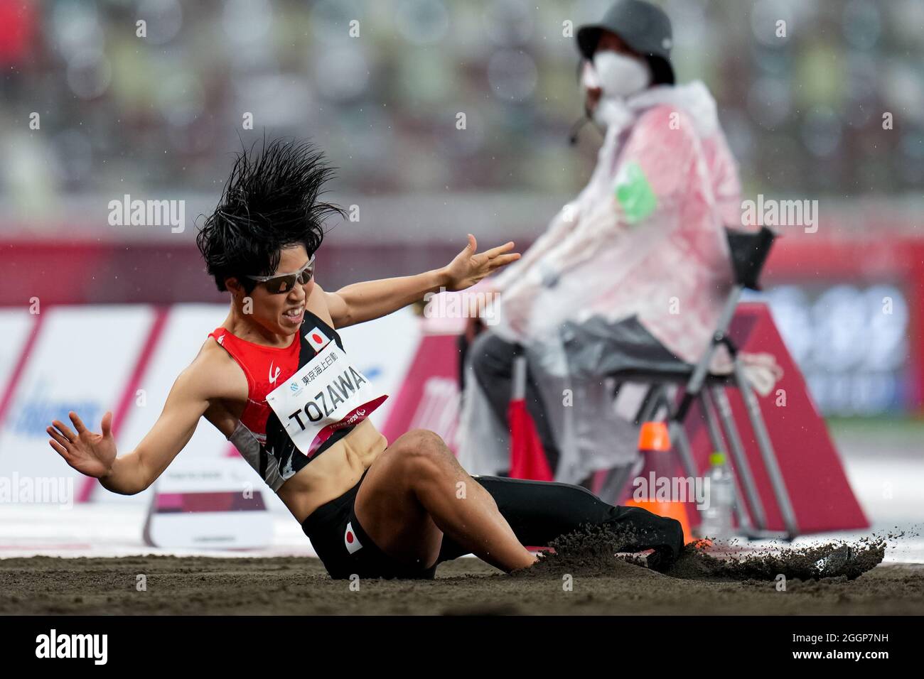 TOKYO, JAPAN - SEPTEMBER 2: Tomomi Tozawa of Japan competing in the ...