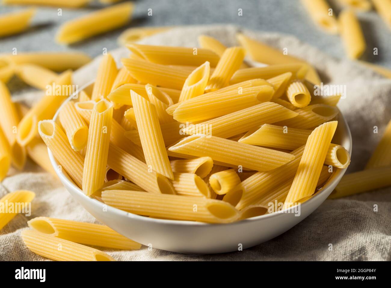 Dried penne pasta hi-res stock photography and images - Alamy