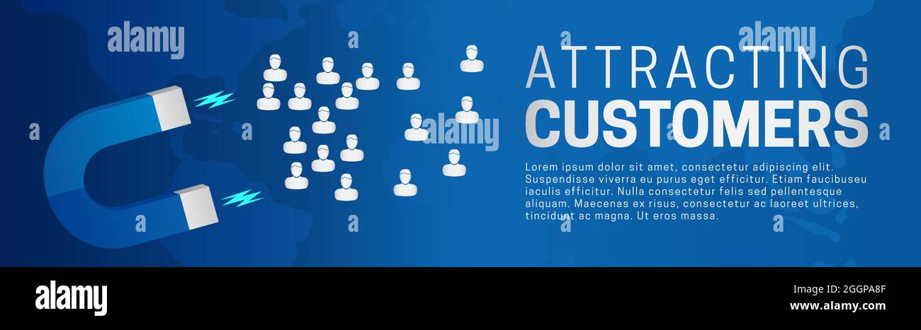 Target customers concept Stock Vector Images - Alamy