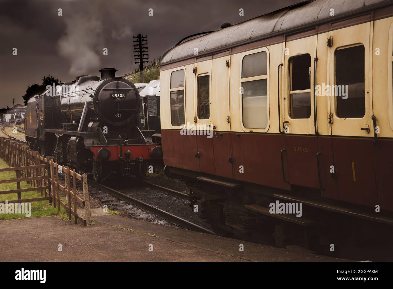 Steam train 1900 england hi-res stock photography and images - Alamy