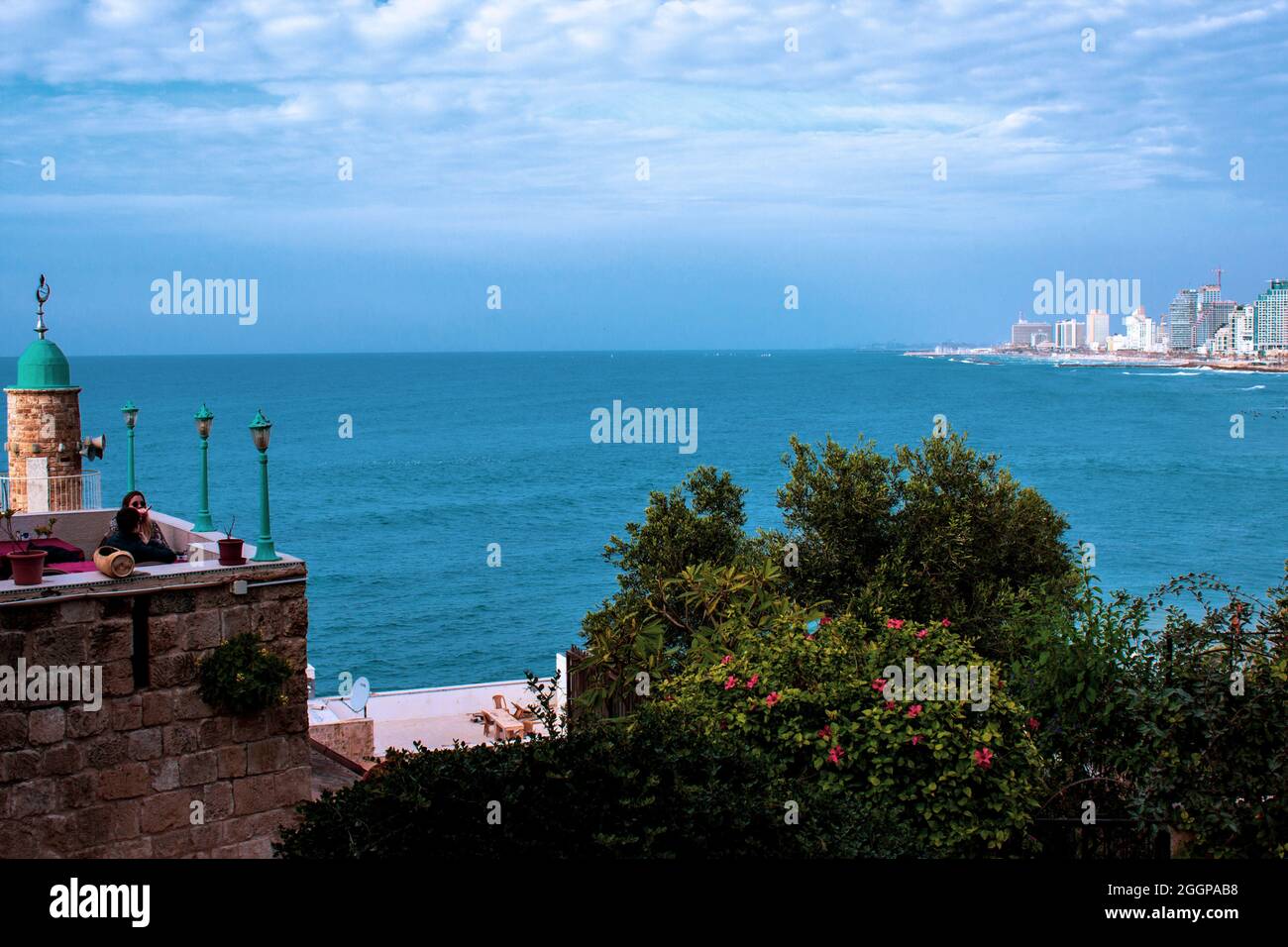 Tel Aviv view. Seascape and landscape Stock Photo - Alamy