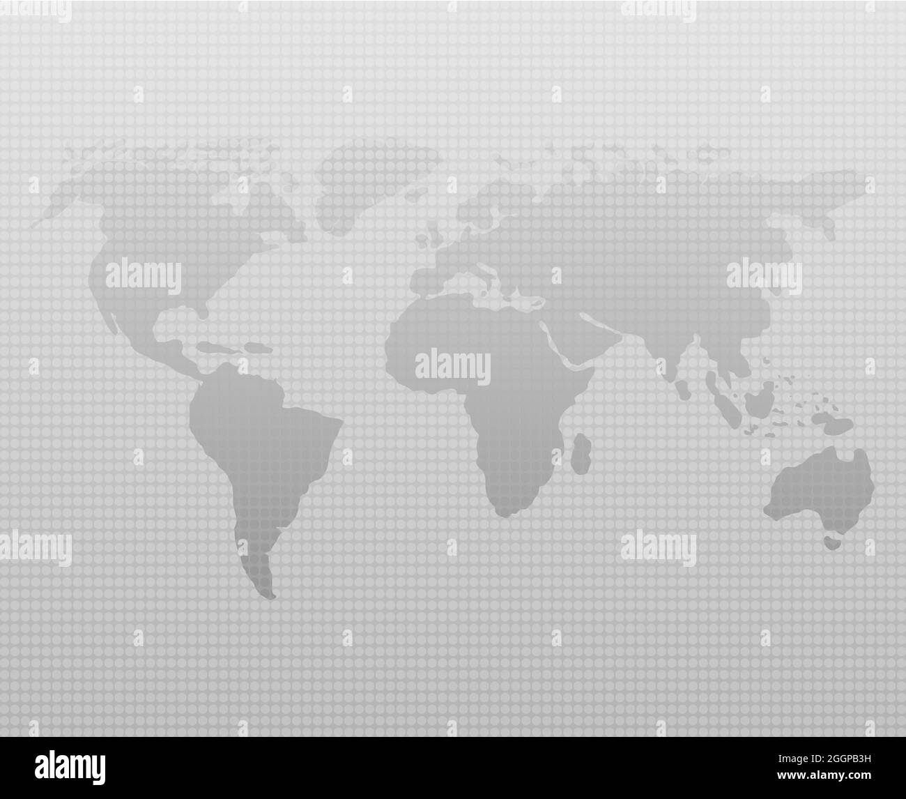 Gray world map hi-res stock photography and images - Alamy