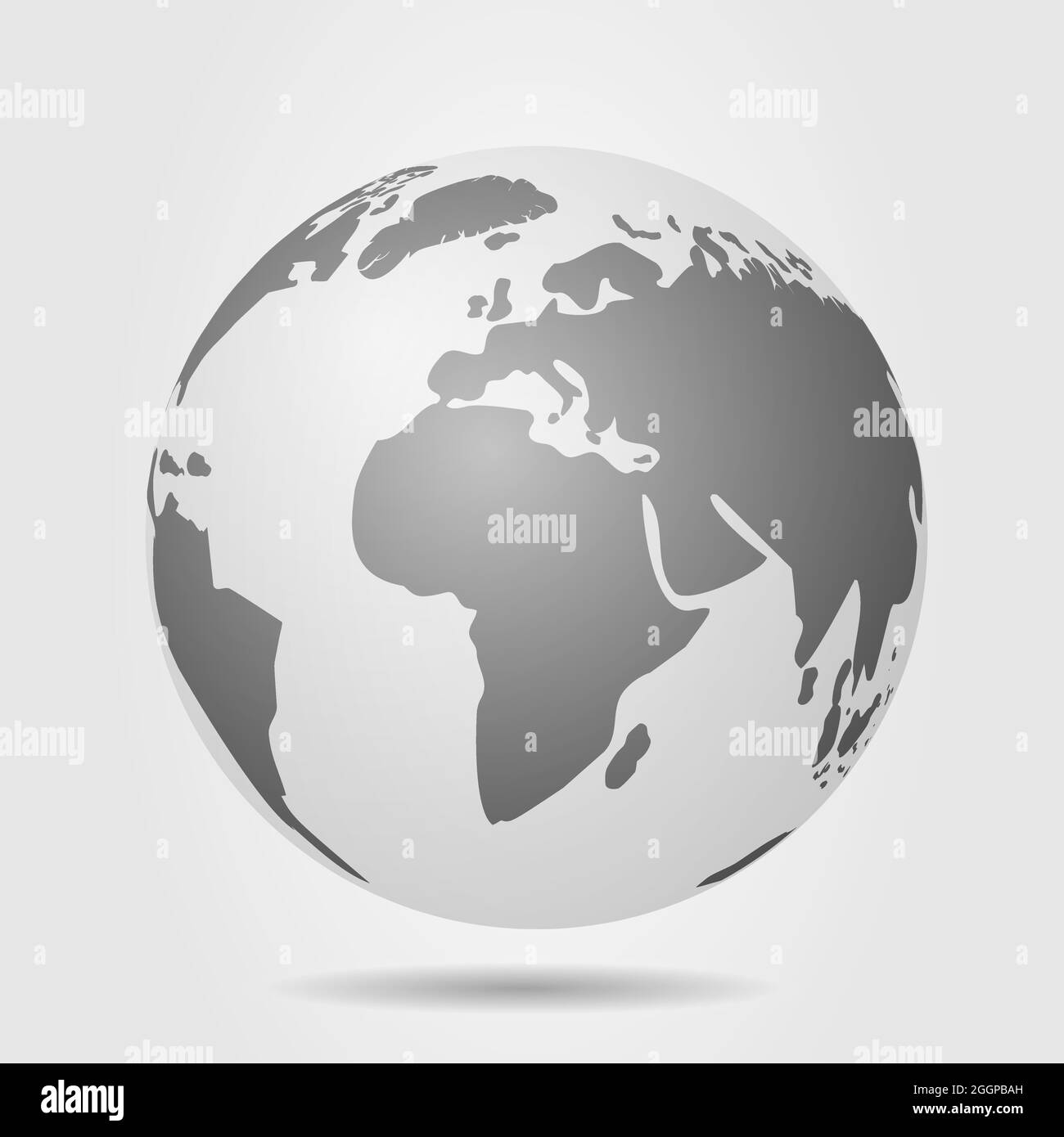 World Globe Map Stock Vector Image & Art - Alamy