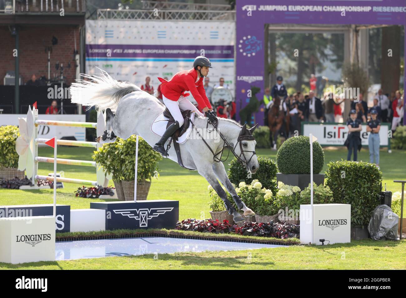 02 September 2021, North Rhine-Westphalia, Riesenbeck: Equestrian sport ...
