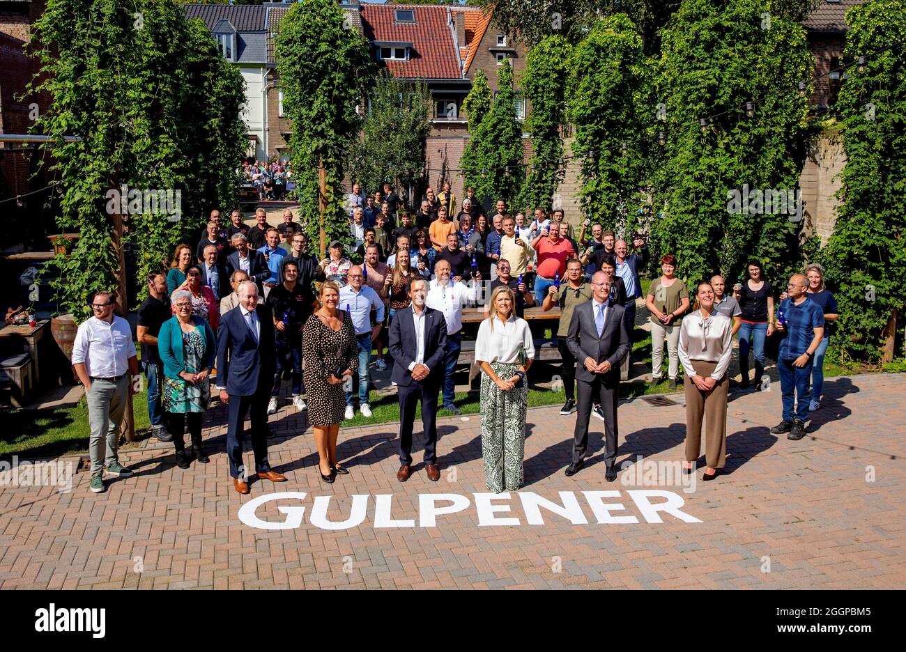 Gulpen, Netherlands. 2nd Sep 2021. GULPEN - Queen Maxima visits the ...