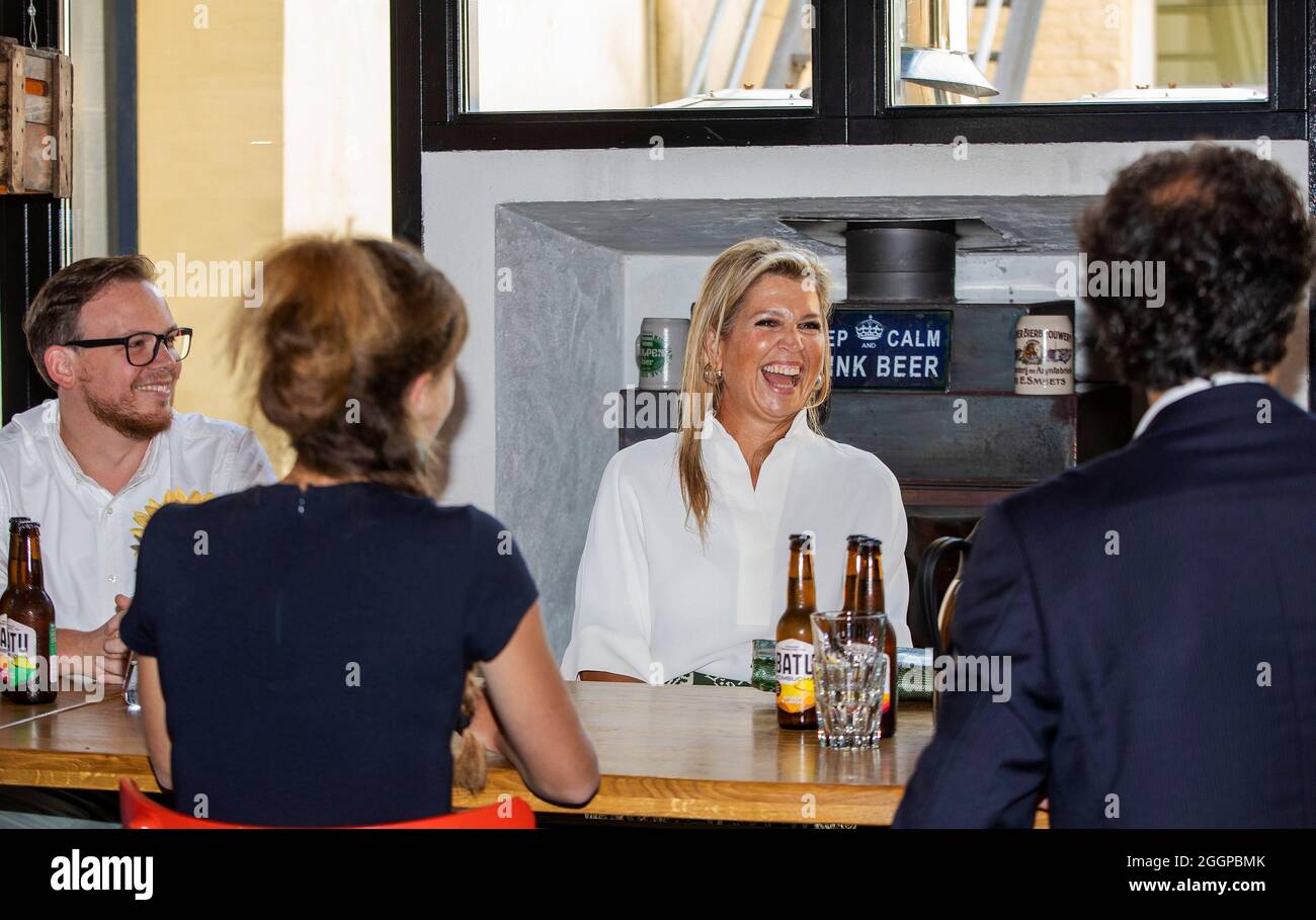 Gulpen, Netherlands. 2nd Sep 2021. GULPEN - Queen Maxima visits the ...
