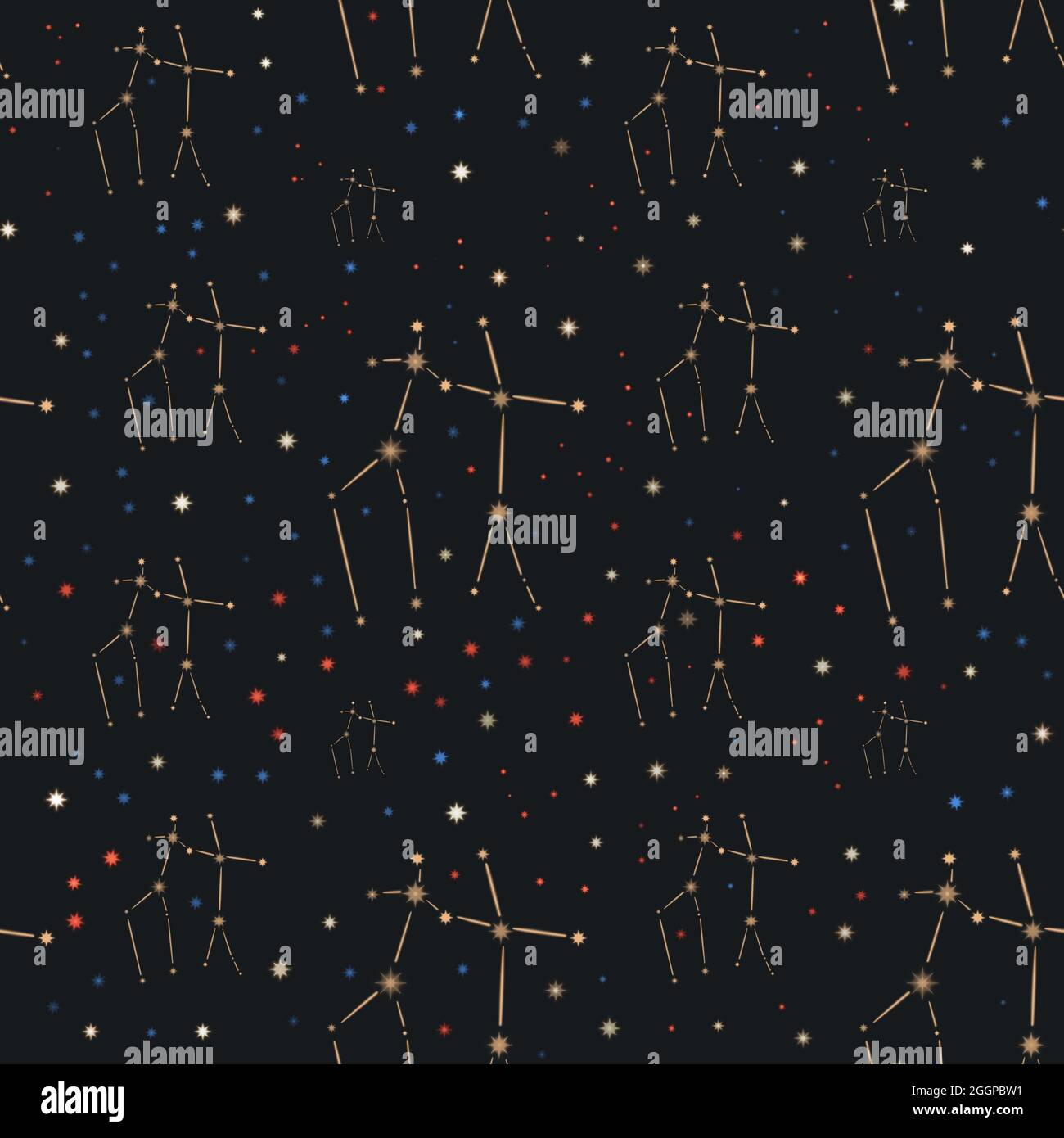 Gemini constellation hi-res stock photography and images - Alamy
