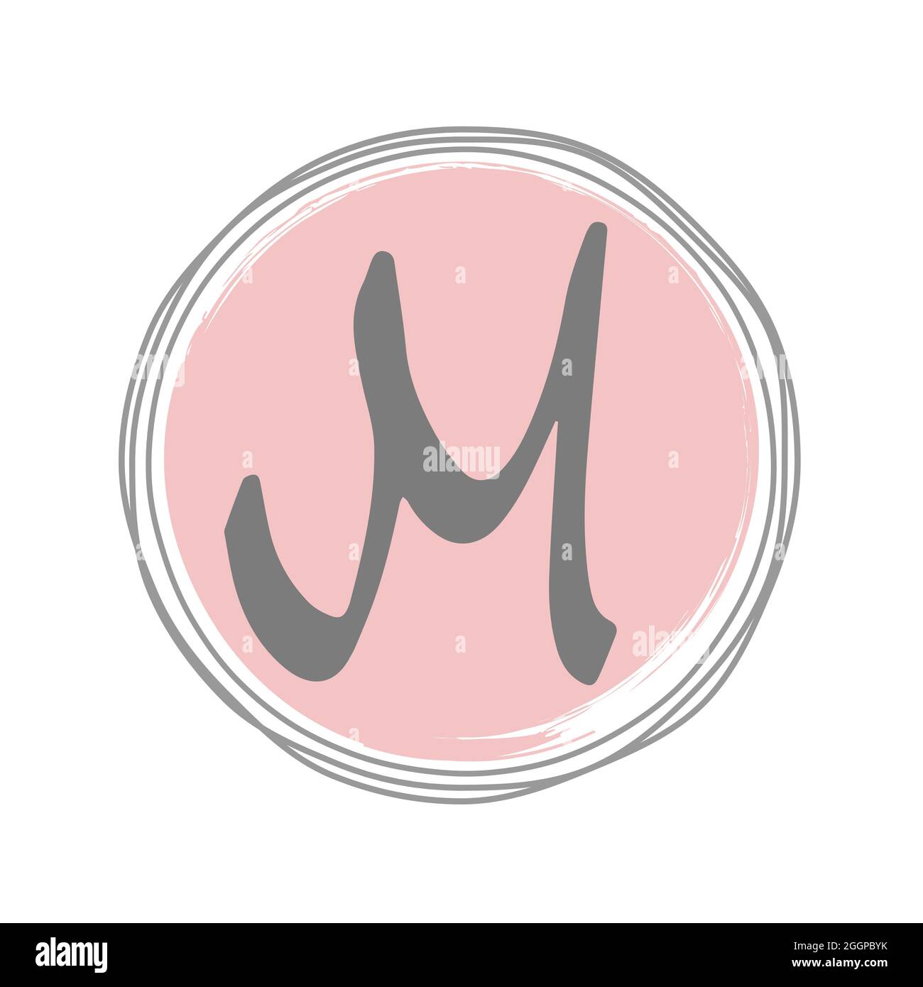 Feminine M Logo Template Design Stock Vector Image & Art - Alamy